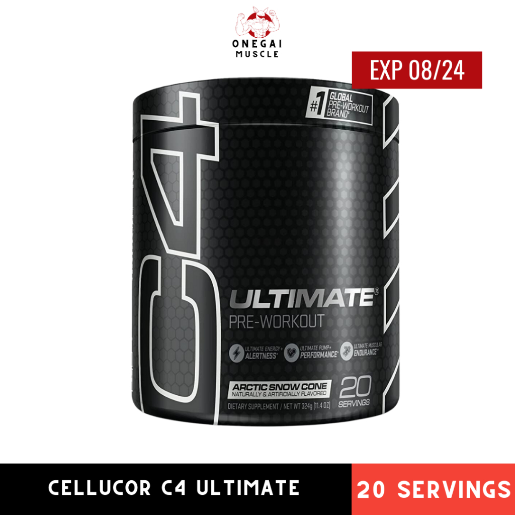 Cellucor C4 Ultimate Pre-Workout Performance-20 servings | Shopee ...