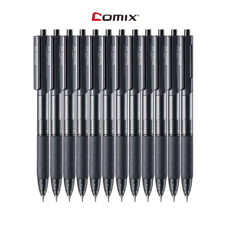 Comix GP567 Gel Pen Press 0.5mm Black Non-Slip Ball 1pc | Shopee ...