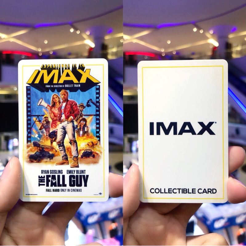 Fall Guy Trading Card IMAX Collectible From Major Cineplex | Shopee ...