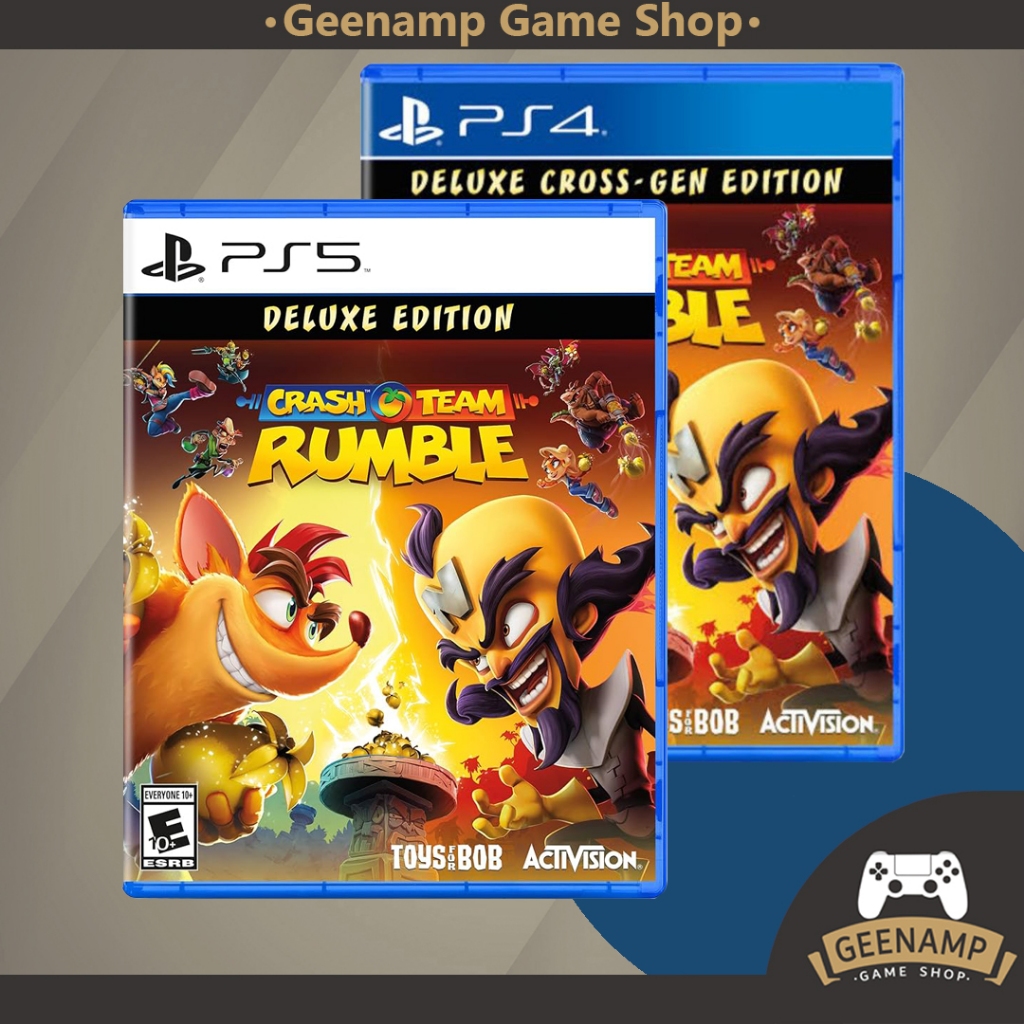 PS4 PS5 [1st Hand] Crash Team Rumble: Deluxe Edition (R1/US) (EN ...