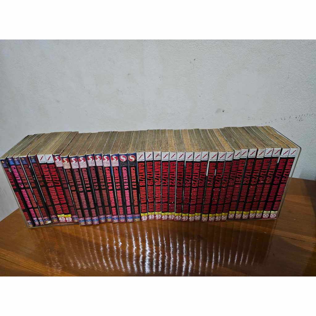 GANTZ Gansu 37 Volumes Complete Set | Shopee Philippines