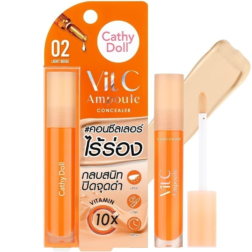 COSME.th---Cathy Doll Katie Whitsea Ampoule Concealer 4.1G 02 Light ...