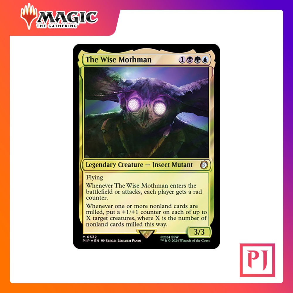 [MTG] the Wise Mothman (Surge FOIL) [PIP] [MULTI] [MYTHIC] [FOIL] [ENG ...