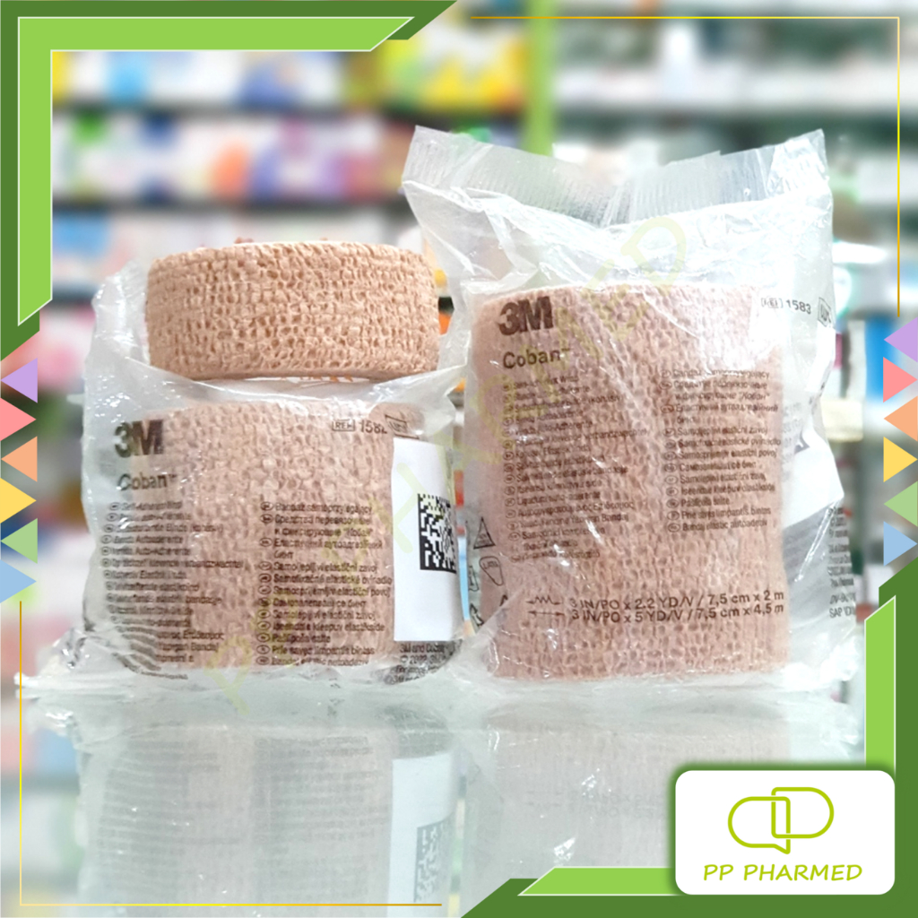 3M Coban Elastic Tape Self-Adhesive Type Flesh Color | Shopee Philippines