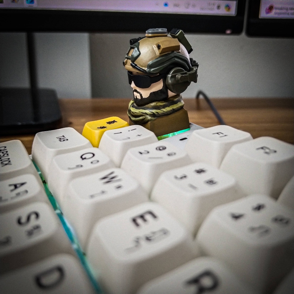 Soldier keycap 3D Military-Style Keycaps | Shopee Philippines