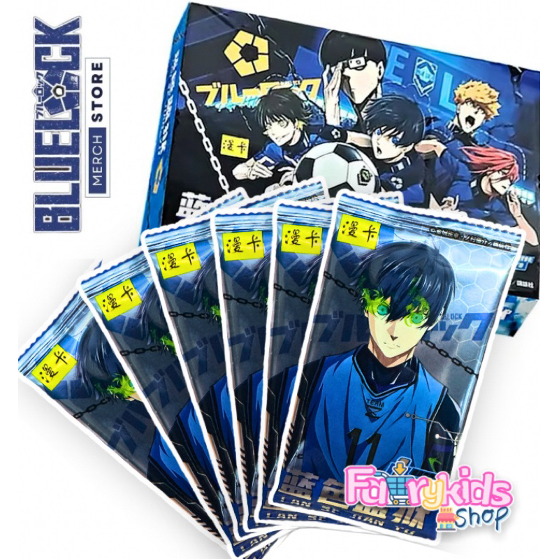 Blue lock Collection Card 1 Pack Contains 5 Cards. | Shopee Philippines