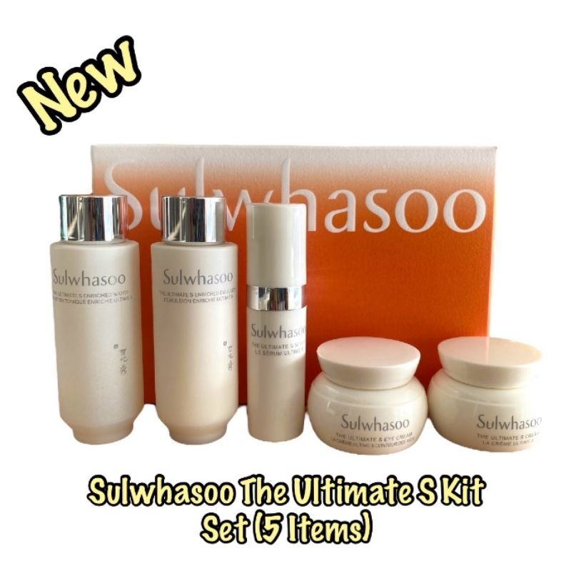 Sulwhasoo The Ultimate S Kit Set (5 Items) Mini Skincare Line | Shopee ...