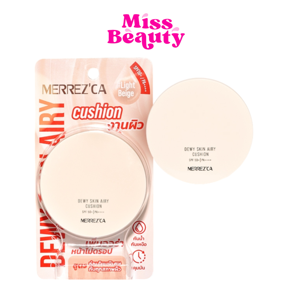 (Cushion Case) Merrezca Dewy Skin Airy Cushion SPF50 + PA +++ 15g ...