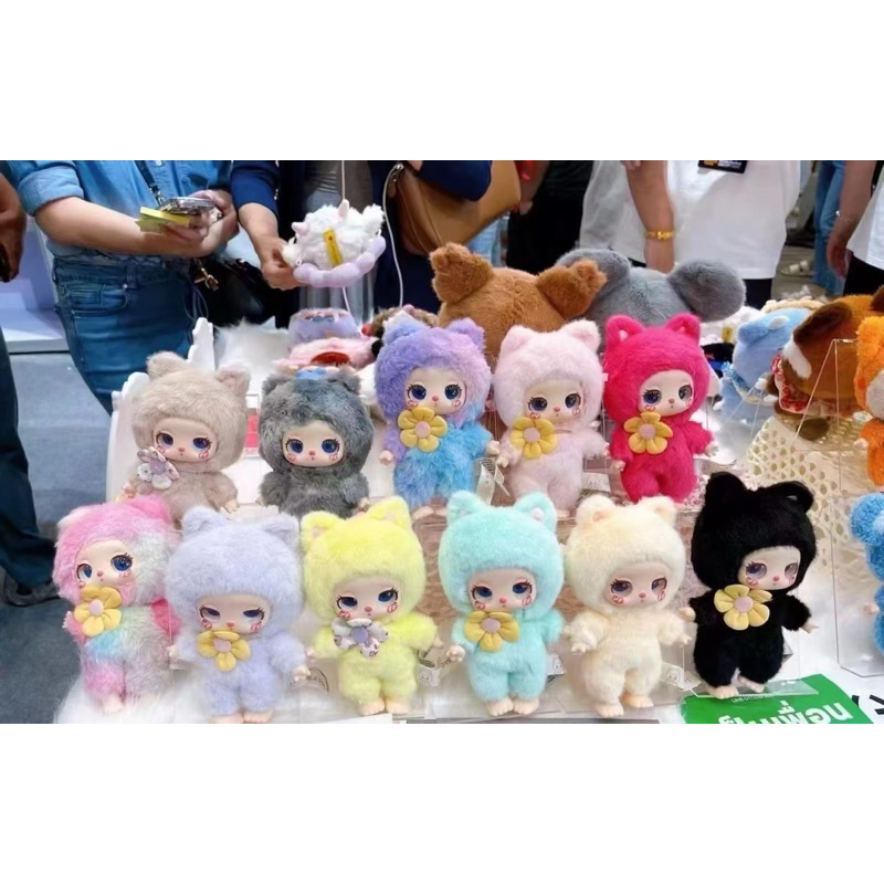 LIIILA LUKY CAT Plush Blind Box Keychain Bag Hanging (8 Types) | Shopee ...