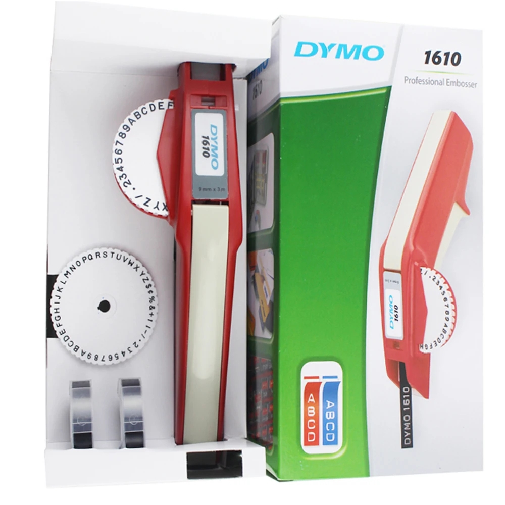 Dymo Alphabet Stamping Machine Model 1610 Red | Shopee Philippines