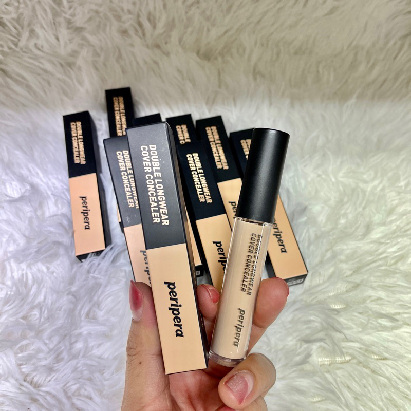 Authentic/Peripera Double Longwear Cover Concealer 5.5g | Shopee ...