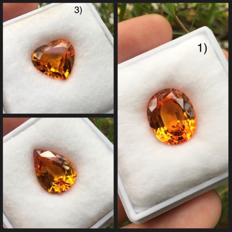 (Beginner 590) Topaz Cloning Synthetic Gemstone Beautiful Like Real ...