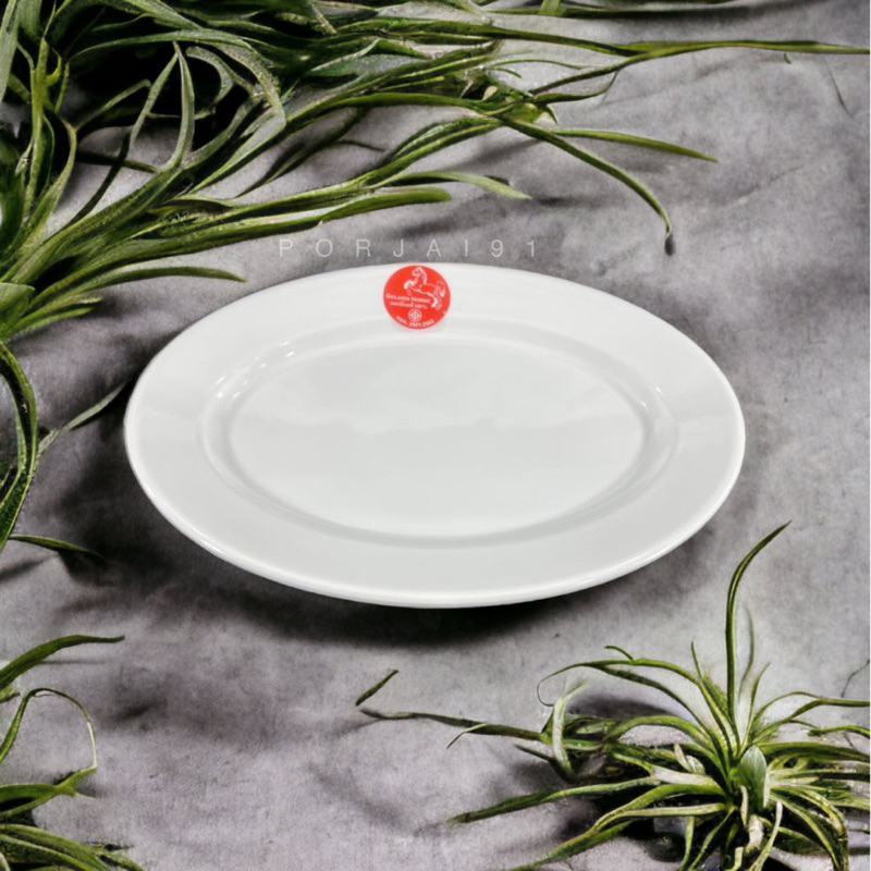 Plate Cradle 8 "Inch White Melamine Real golden horse P9203-8 | Shopee ...