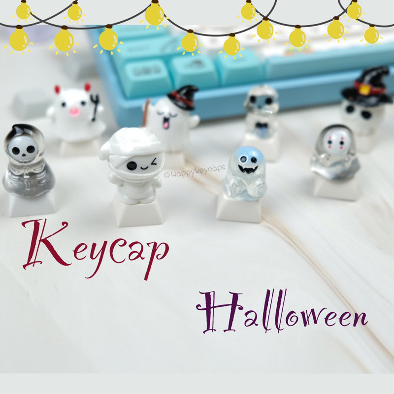 Keycap 3D Collection Halloween V.2 Key Caps Cute Keycaps Mechanical ...