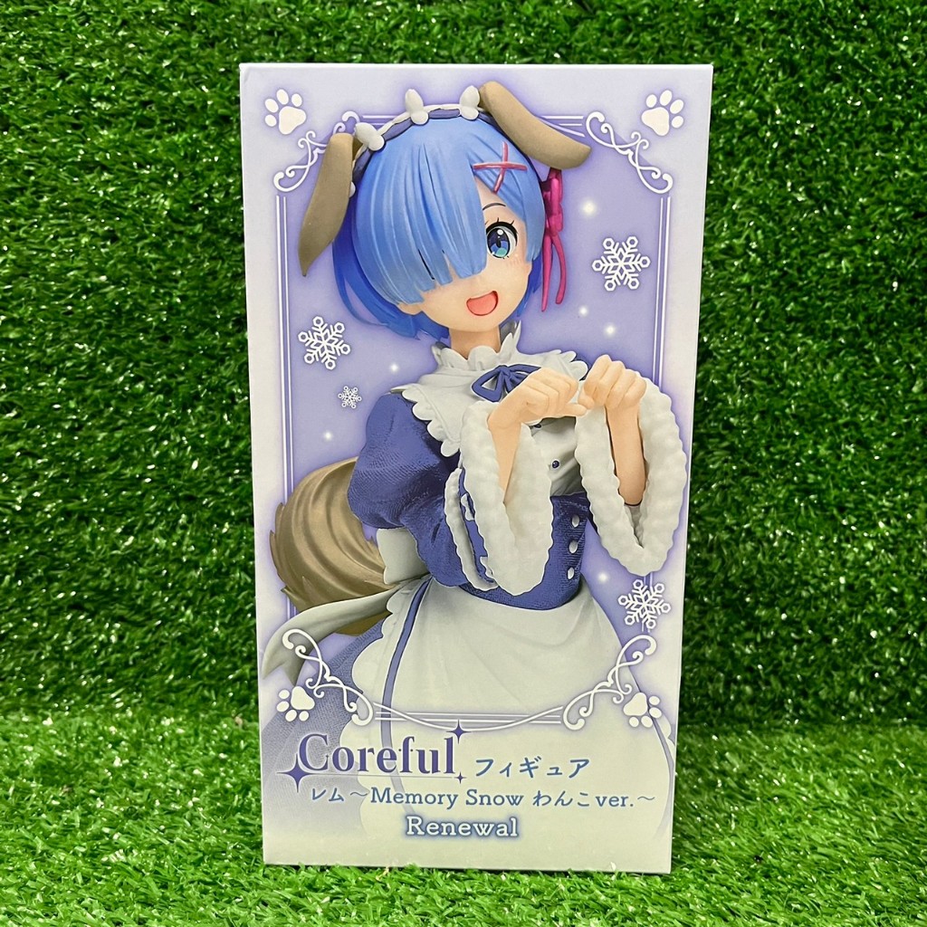 Re:Zero-Rem-Coreful figure-Memory Snow Puppy ver. Renewal (Taito ...