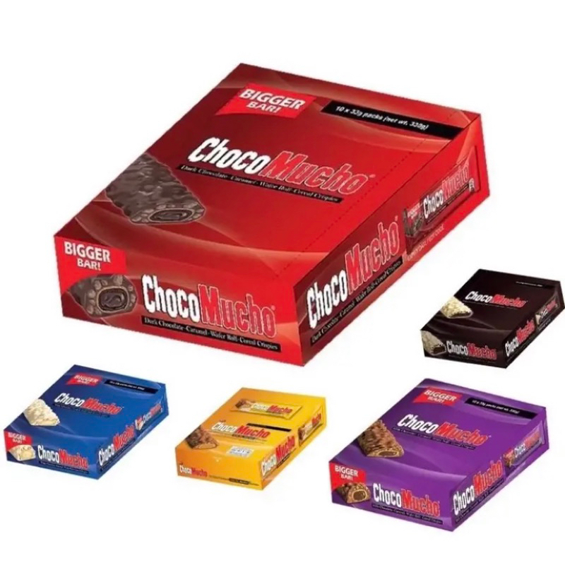 Choco Mucho Chocolate Caramel Wafer 1 Box/10pcs | Shopee Philippines