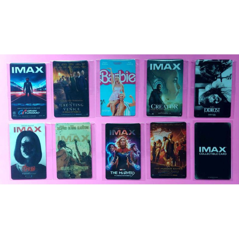 Hard Card IMAX Collectible Exorcist-The Creator-Barbie-Gran Turismo ...