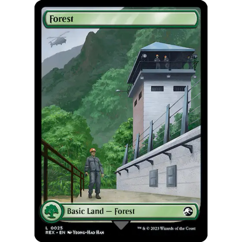 MTG (REX) Forest (Universes Beyond: Jurassic World Collection) (C ...