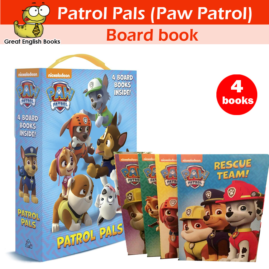 * Genuine Original License * Patrol Pals Board book (Paw Patrol ...
