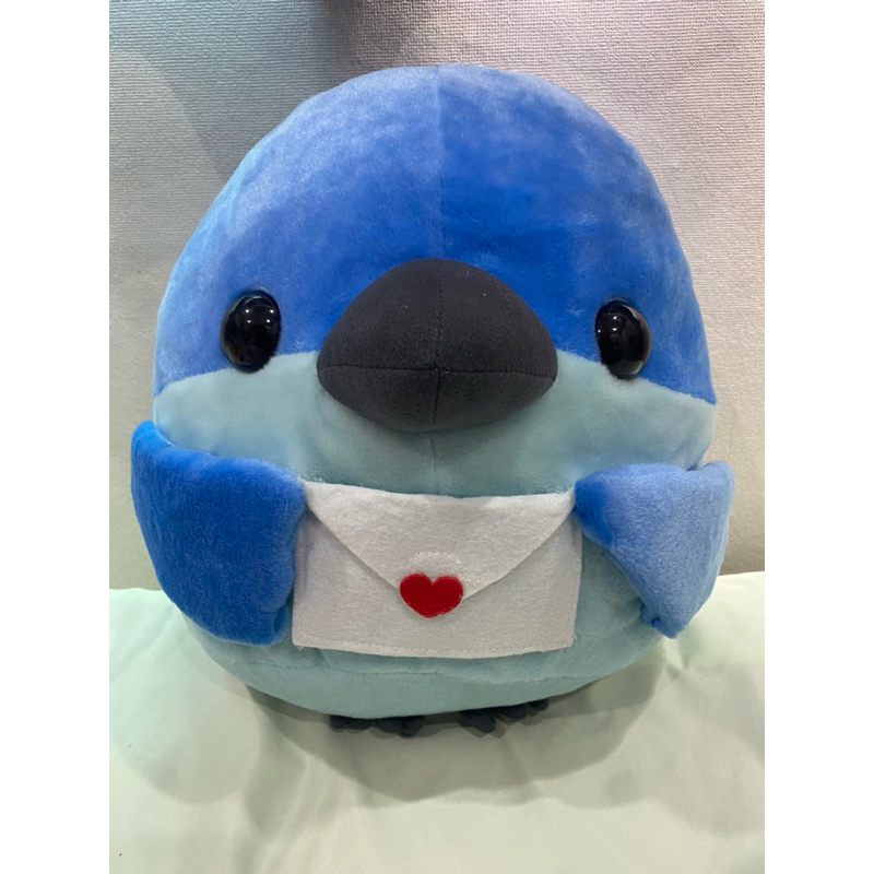 Big Blue Mousse Girl Holding Love Letter Amuse Hanging Tag | Shopee ...