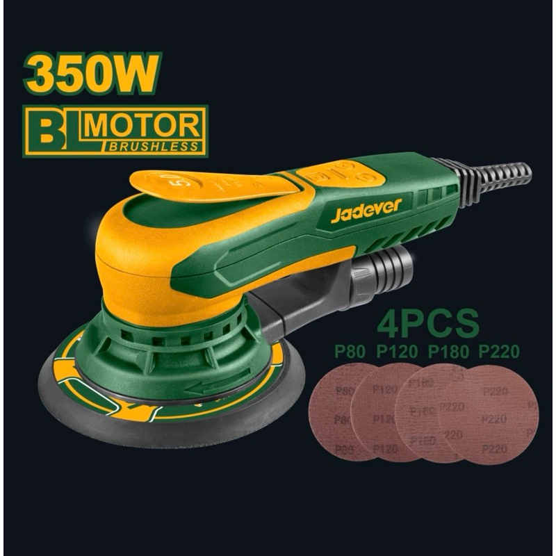 JADEVER 6 Inch Sanding Machine 350w (With 4 Sandpaper) JDFA55350 ...
