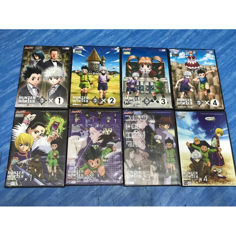 VCD Cartoon Box HUNTER X G.I 8 Sets Of Original Disc Master Hand 1 ...