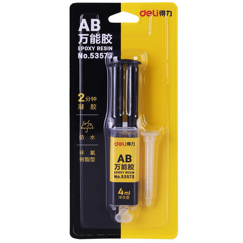 Epoxy Resin AB Glue Multi Purpose Adhesive Size 4ml. Quick-Drying ...