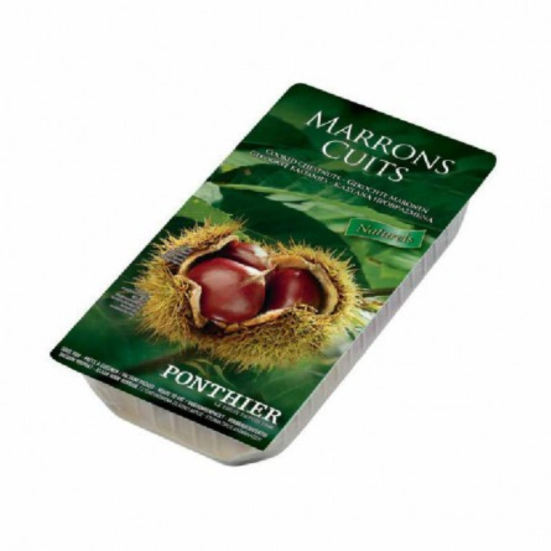 Chestnuts Full Steamed Cooked vacuum Packed 400 G-Whole Chestnut in ...