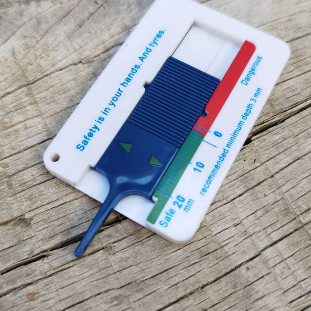 C-RT: 0-20mm Flower Depth Ruler Car Trailer Tyre Tread Gauge Tire ...