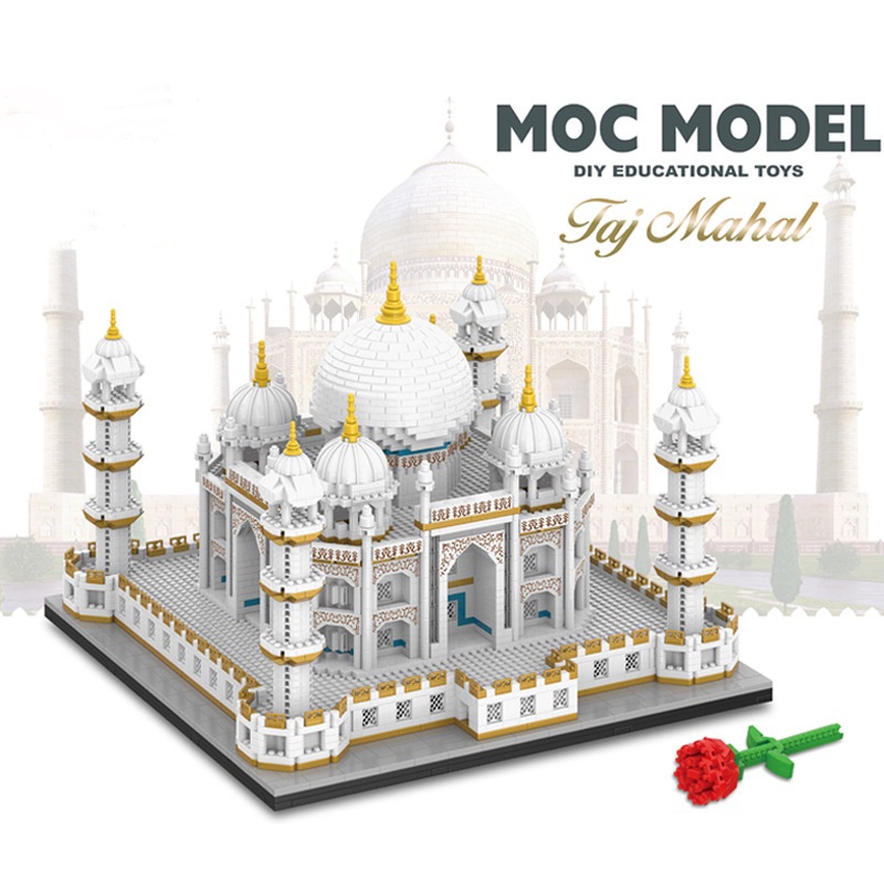 4036pcs Lego Building Blocks House Taj Mahal Educational Toys Girls ...