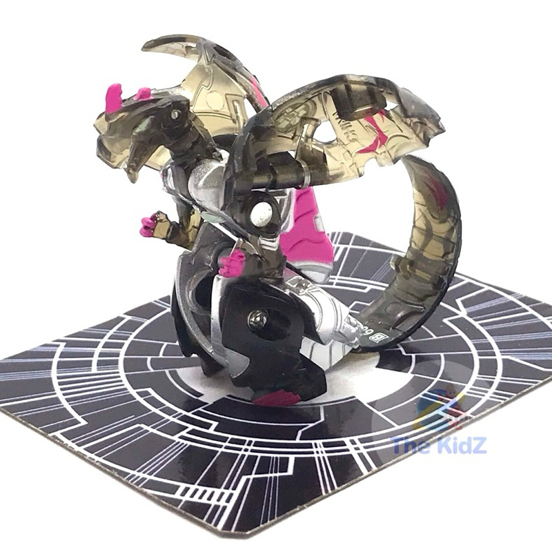 Bakugan Dragonoid Platinum True Metal B600 Black Darkus Evolutions ...