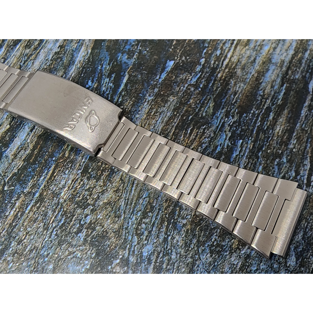 enicar Watch Strap Straight Head 20mm Stainless Steel New Beautiful ...