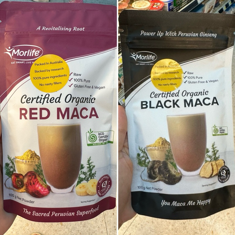 Black Makaka Powder Macamamolife 100 G. Certified Organic Maca Morlife ...