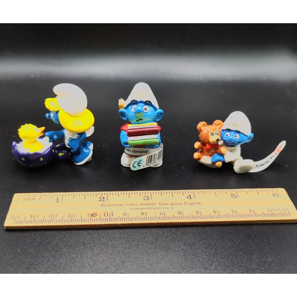 Vintage Smurfs Collectable Figurines Classic Cartoon Characters ...