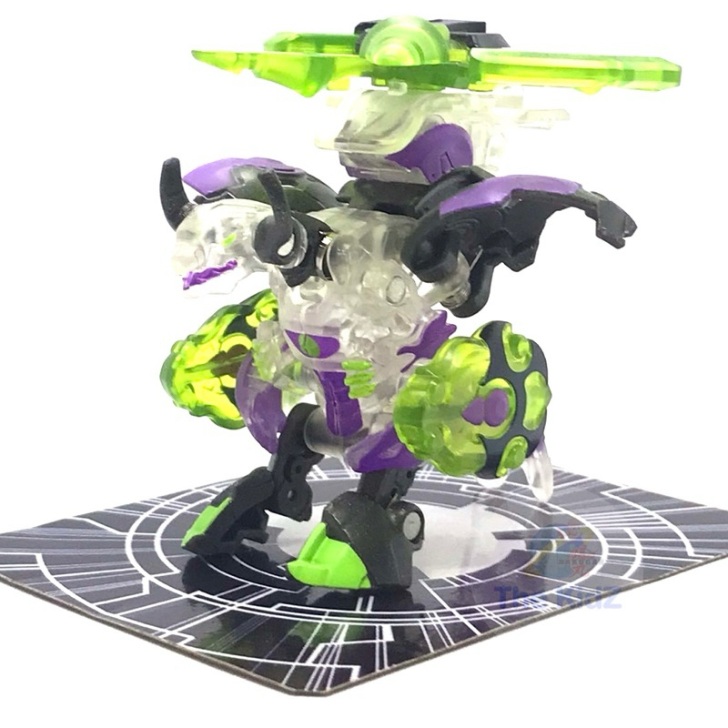 Bakugan Armored Alliance Diamond Eenoch Ultra Baku Gear Neon Green RARE ...