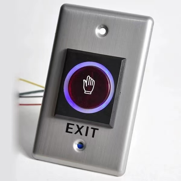 Infrared Sensor Switch No Touch Contactless Door Release Exit Button ...
