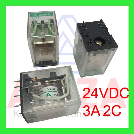 (OMRON MY4 Relay) Relay 24vdc 3A 2C 1 Unit | Shopee Philippines