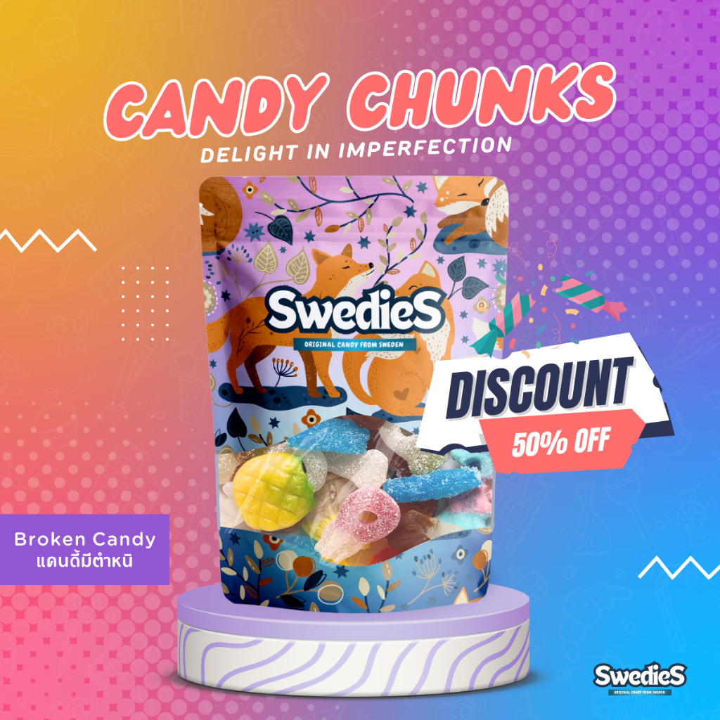 Candy Chunks | Defect By Swedis | Shopee Philippines