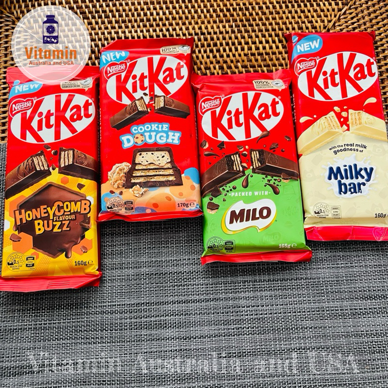 KitKat Chocolate Bar Imported From Australia 170 G. Mint | Shopee ...