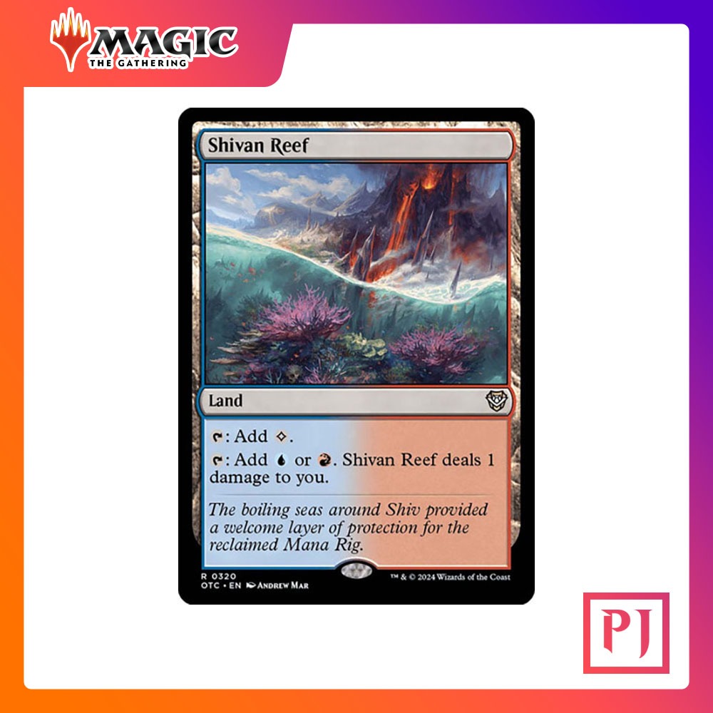 [MTG] Shivan Reef [OTC] [LAND] [RARE] [NORMAL] [ENG] (Magic Card/Magic ...