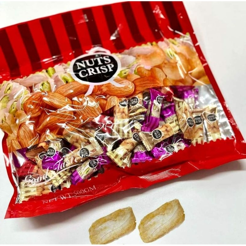 Tuptap Malee NUTS CRISP Stuffed Nut Sticks 500g | Shopee Philippines