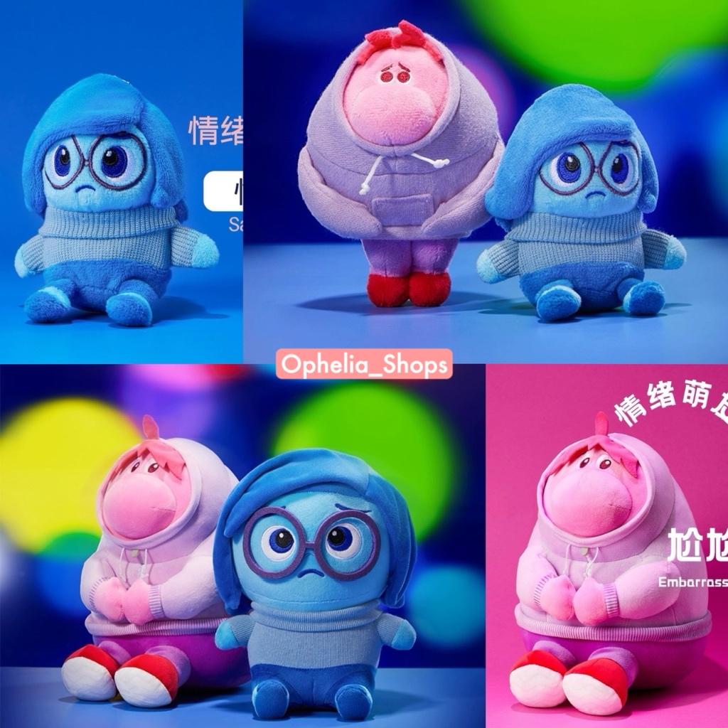 Inside Out MINISO Genuine License Keychain Doll Collectible Disney ...
