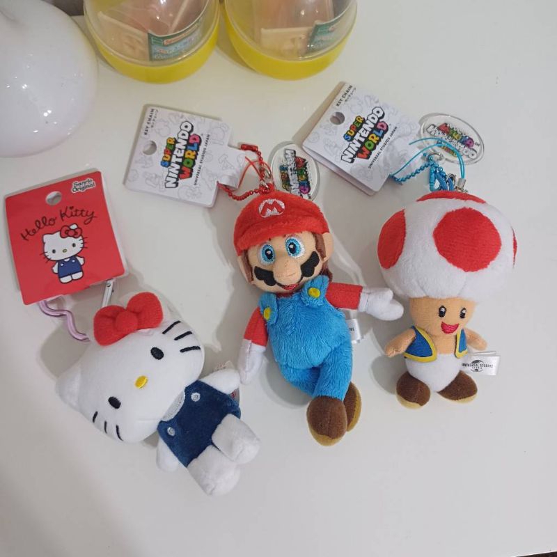 Keychain mushroom/Small mario/kitty mario mushroom USJ | Shopee Philippines