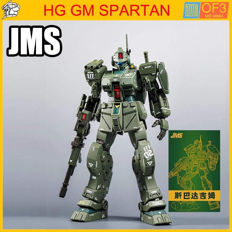 Gundam Model JMS HGUC 1/144 RGM-79S GM Spartan | Shopee Philippines