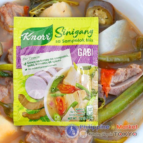 Sinigang Zinigang Sinek Seasoning Powder With Taro Knorr Brand Sinegang sa Sambalok Mix (Gabi ...