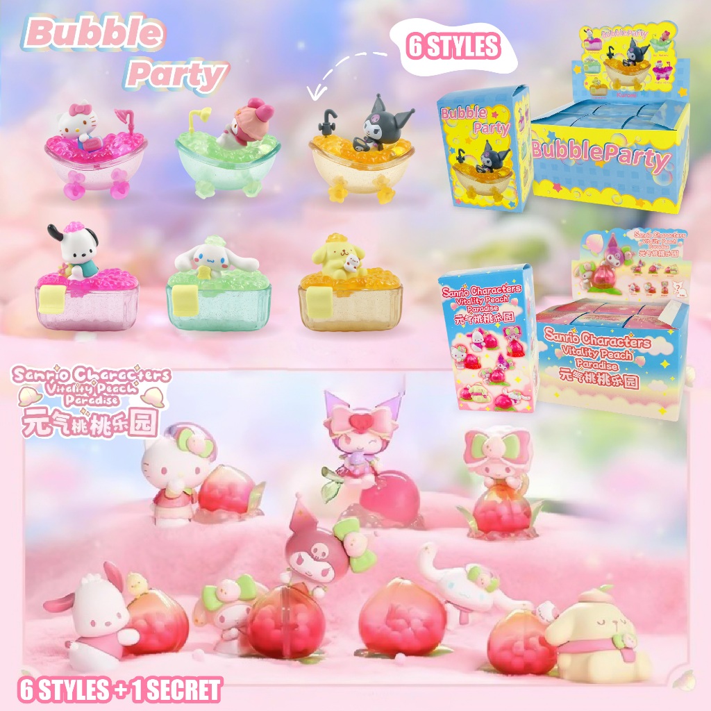Sanrio Model Bubble Party/peach Dip/Lift Box | Shopee Philippines