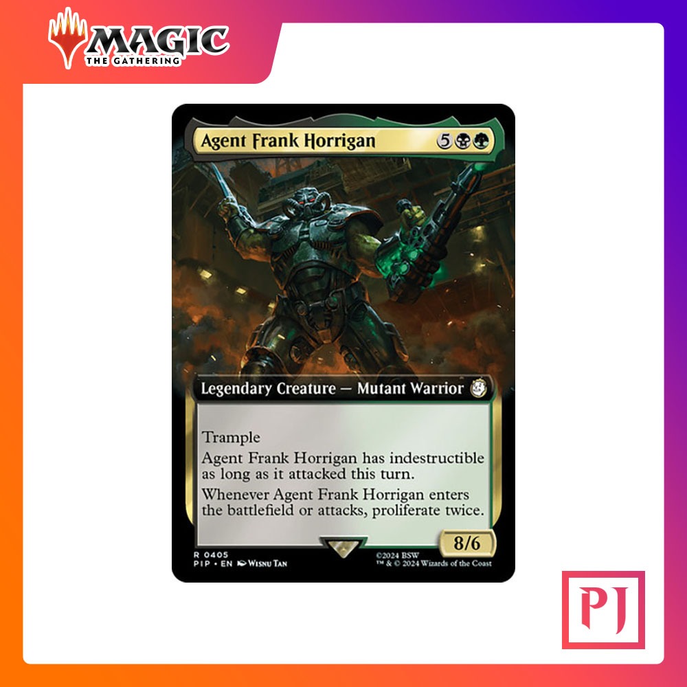 [MTG] Agent Frank H (Extended Art) [PIP] [MULTI] [RARE] [NORMAL] [ENG ...