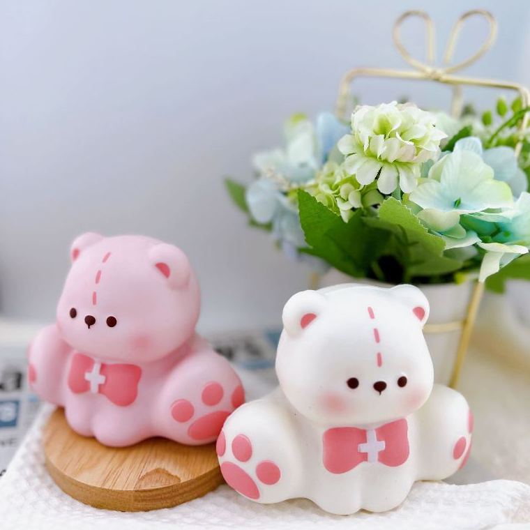 squishy Bing peach bear Slow Hand 1 Chewy Fragrant Wet | Shopee Philippines