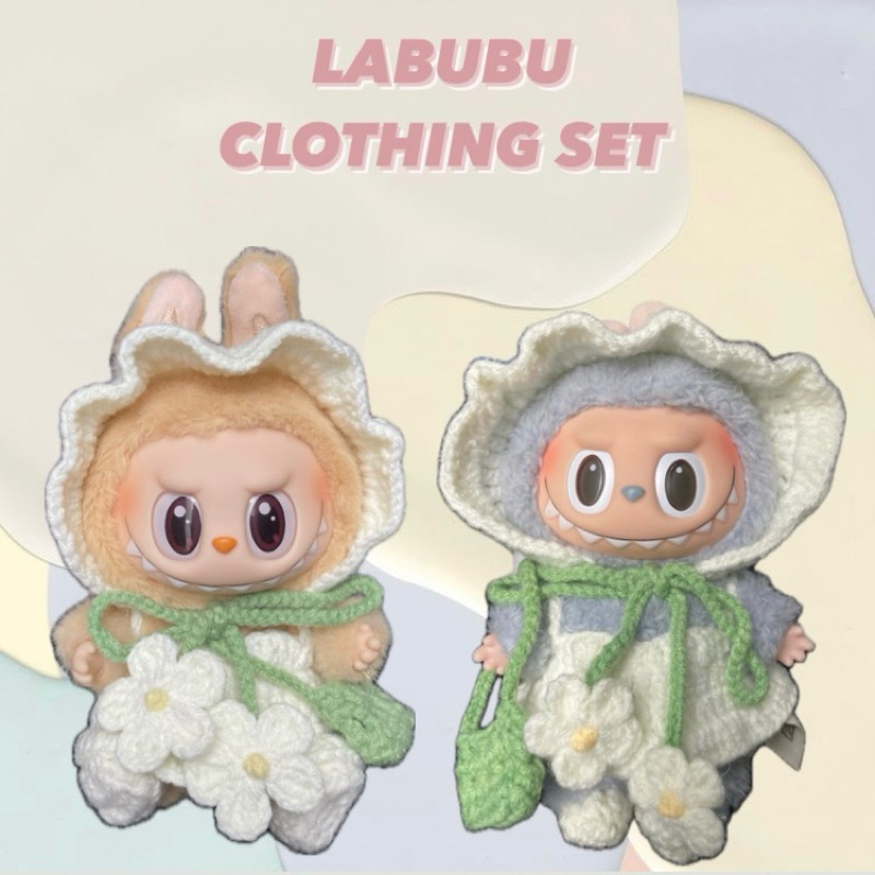 LABUBU Daisy Set Can Be Worn Both v1/v2 | Shopee Philippines