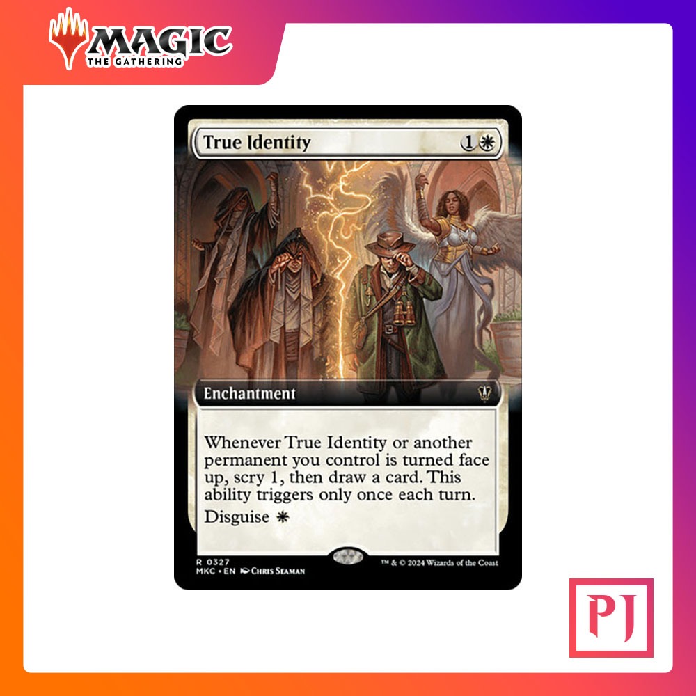[MTG] True Identity (Extended Art) [MKC] [WHITE] [RARE] [NORMAL] [ENG ...